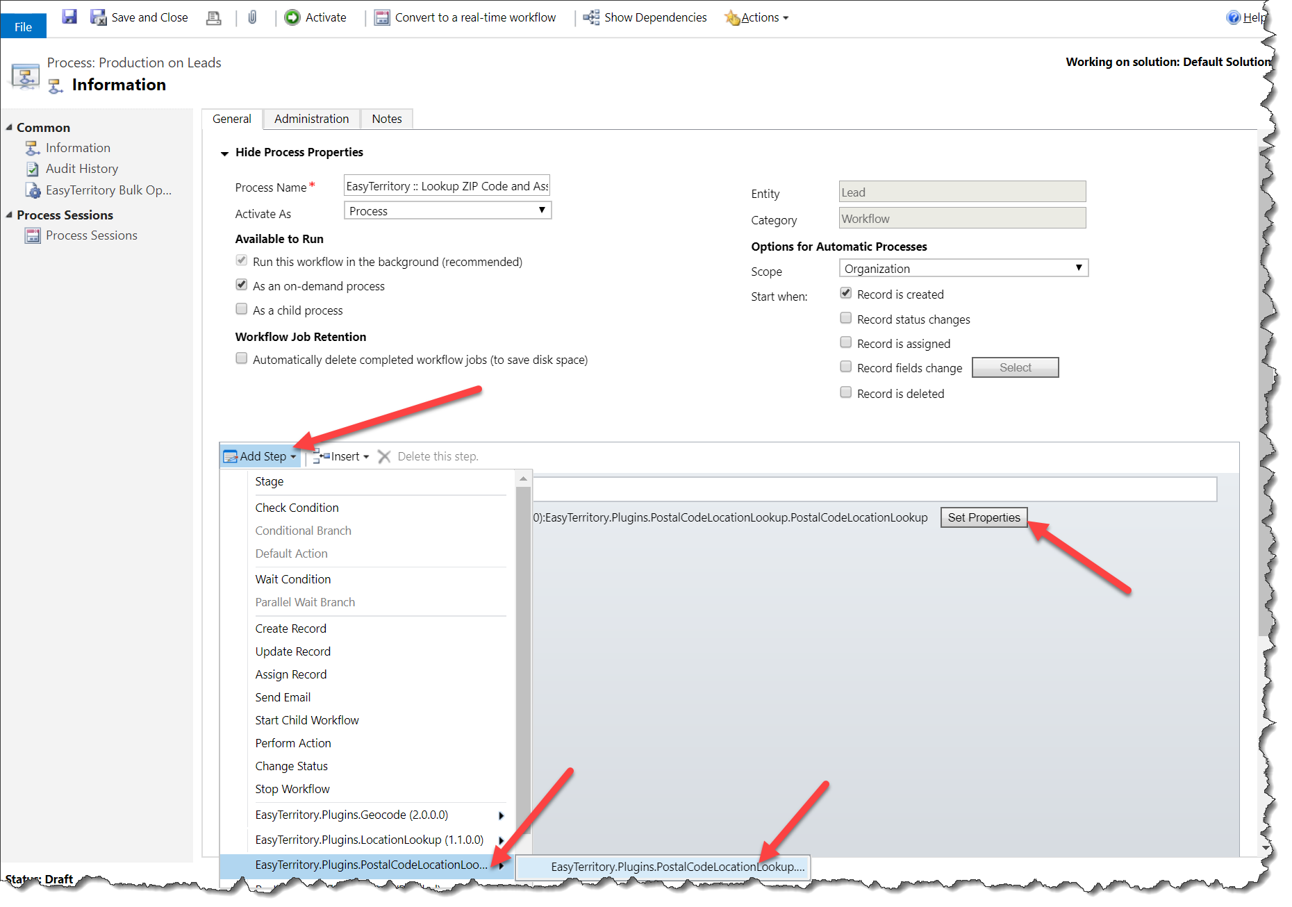Postal Code Location Lookup Plugin | EasyTerritory