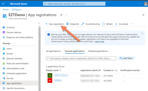 Configure App Registration for Dynamics 365 | EasyTerritory